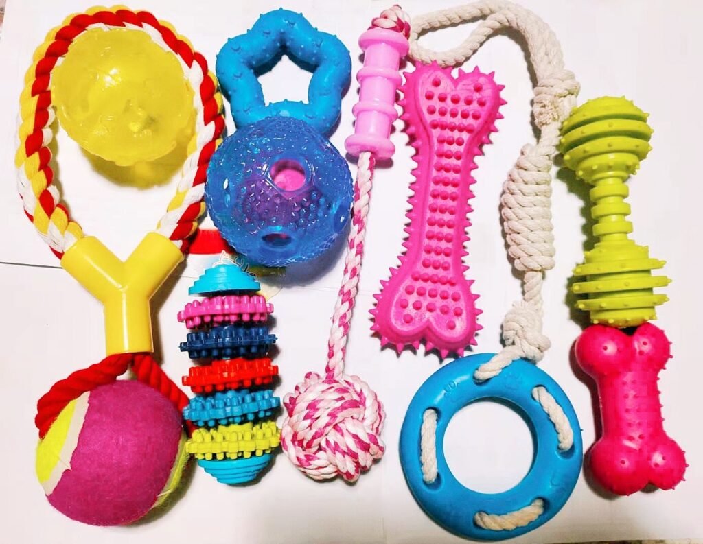 Dog Gift Set Dog Toy Pack Durable Chew Toys